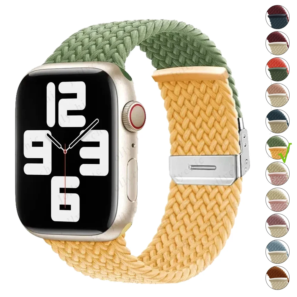 Braided-Solo-Loop-For-Apple-watch-ultra-band-49mm-45mm-40-41mm-44mm ...
