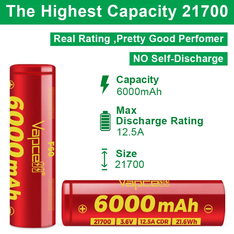 Incredible-highest-Capacity-21700-Vapcell-INR-21700-battery-6000mAh-F60 ...