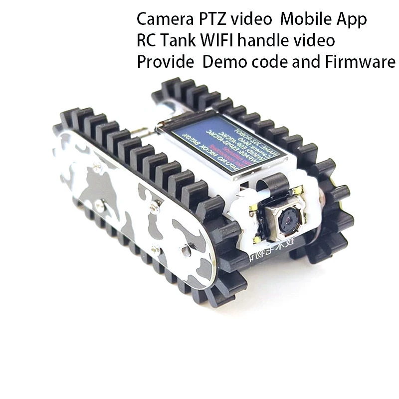 Mini-tanque-RC-de-detecci-n-de-tuber-as-con-c-mara-mango-WiFi-transmisi ...