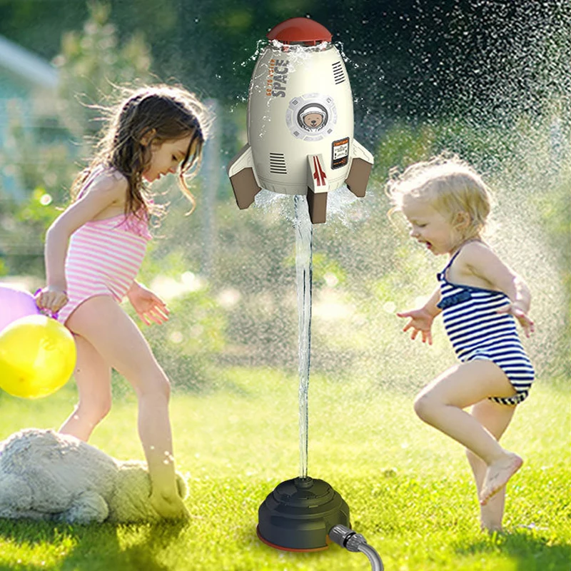 Rocket Launcher Toys Outdoor Rocket Water Pressure Lift Sprinkler Toy ...