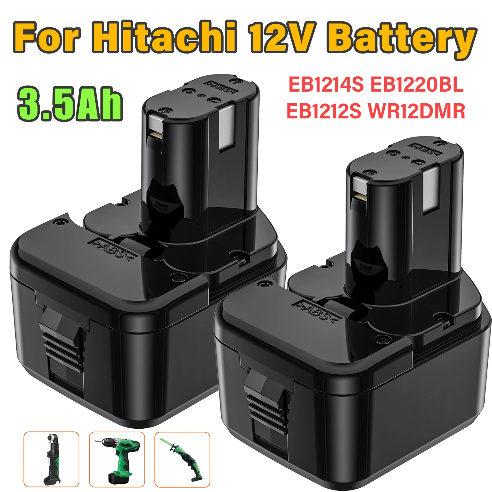 powtree-3500mAh-12V-NI-MH-High-Quality-Tool-Battery-For-Hitachi-EB1214S ...