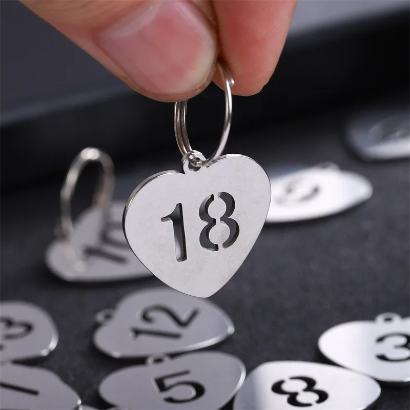 Number 18 Heart