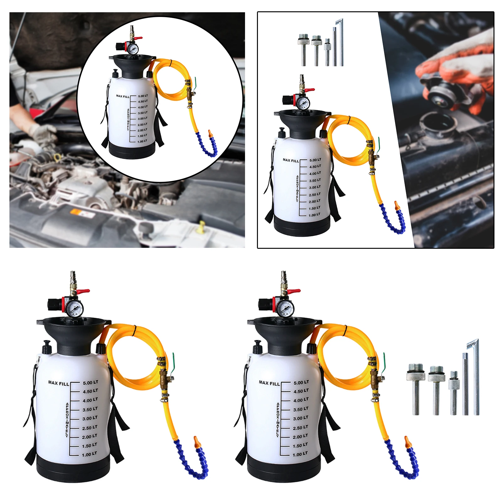 5L-8L-Car-Pneumatic-Fluid-Extractor-Filler-tank-Filler-Dispenser-Engine ...