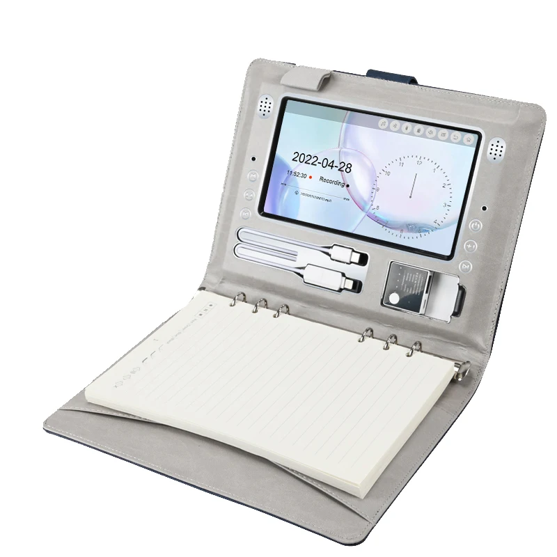 Video-Screen-Diary-Advertising-Gift-Set-7-Inch-MP4-Playback-Business ...