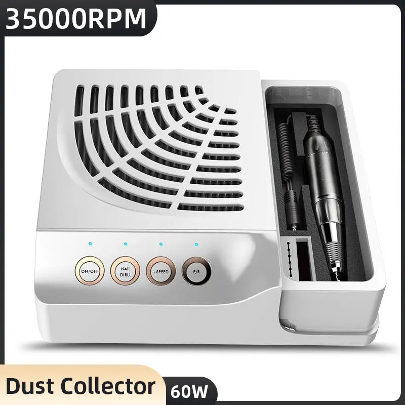 60W-Nail-Dust-Collector-Extractor-Fan-For-Manicure-Strong-Manicure ...