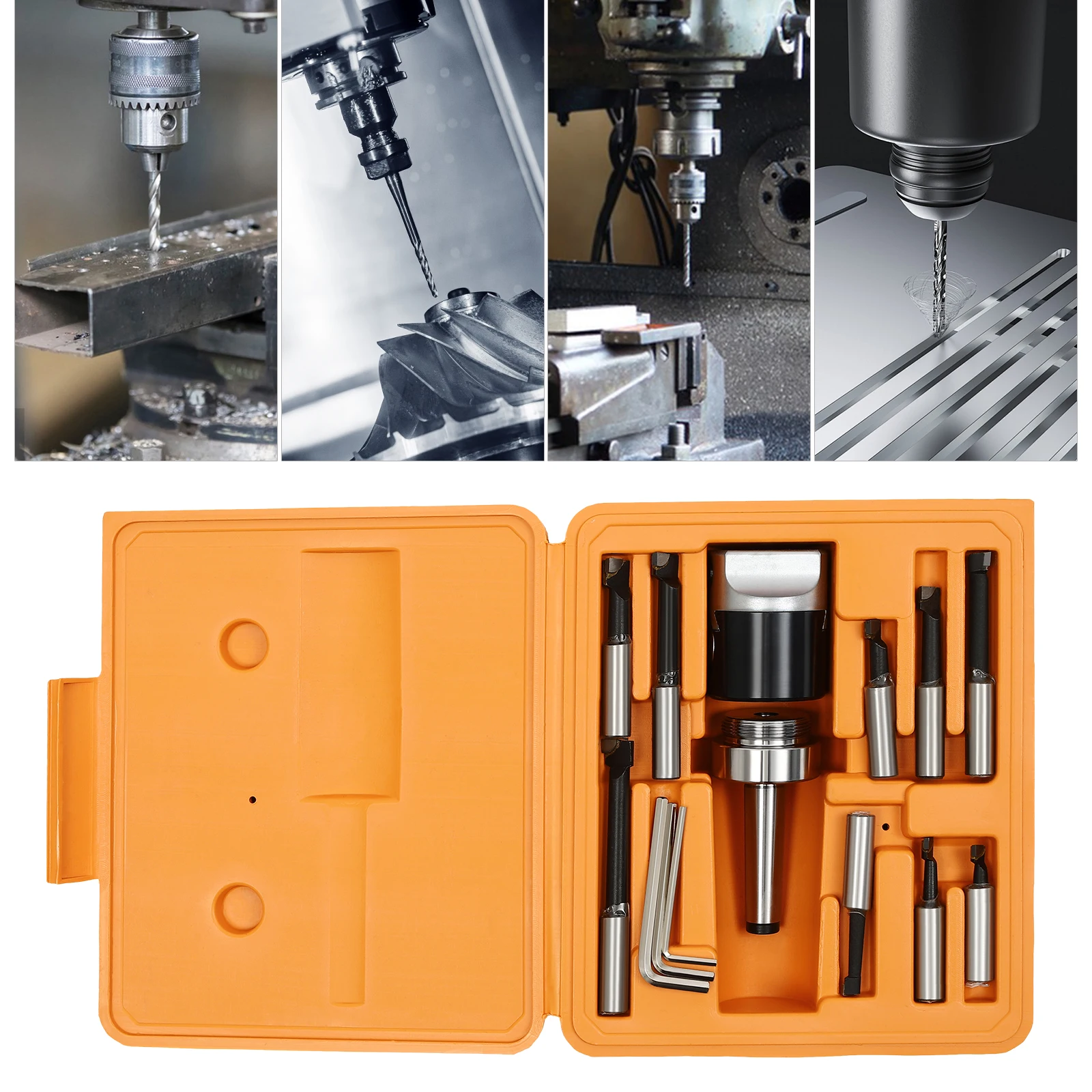 Boring Head Set, Milling Machine Accessories, Tool Set for Milling ...