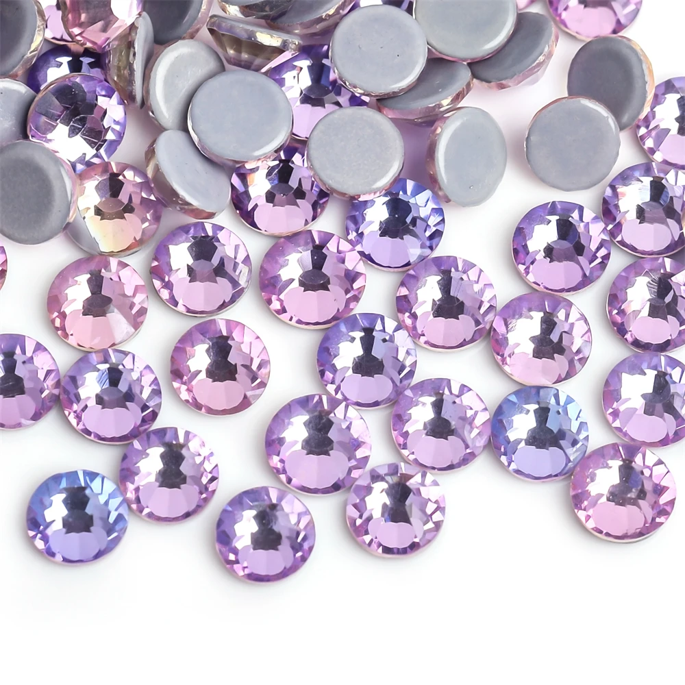 Newest-Lavender-Purple-Purple-Velvet-Iron-On-Rhinestones-Hot-fix ...