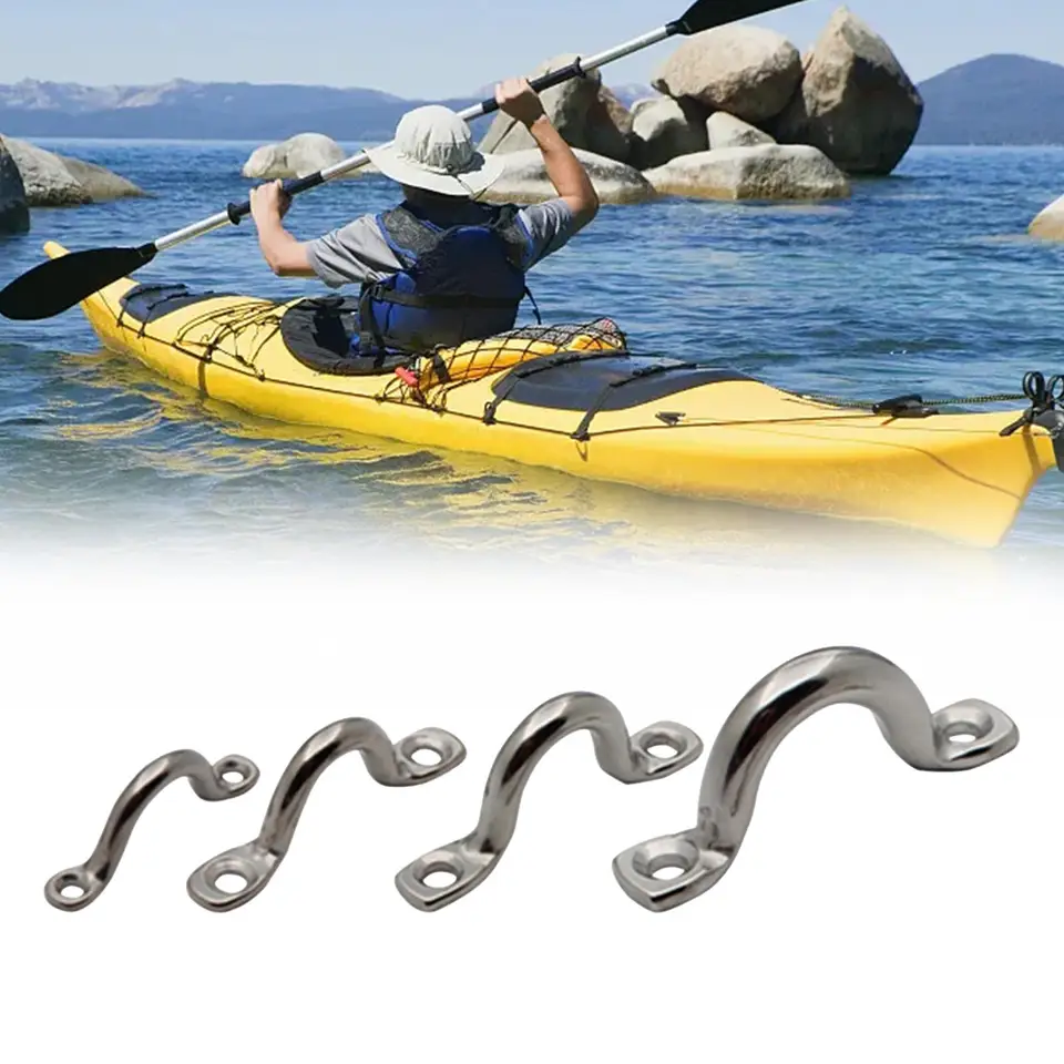 Stainless Pad Eye 20-Piece Stainless Steel Bimini Boat Top Pad Eye ...