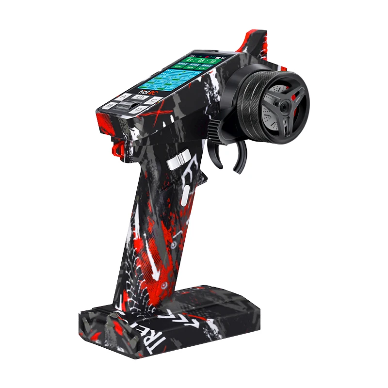 RC Car Boat Transmitter HOTRC CT-6A 6-Channel 2.4GHz RC Transmitter ...