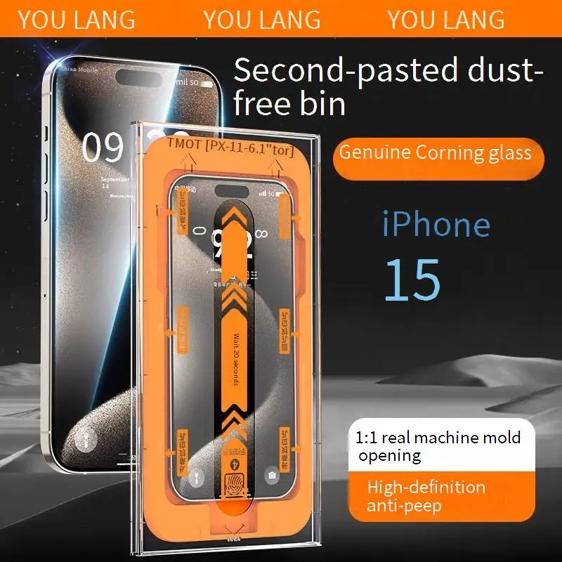 YouLang-Corning-Glass-ip14-15-Pm-Tempered-Film-HD-for-iP15-Pro-Screen ...