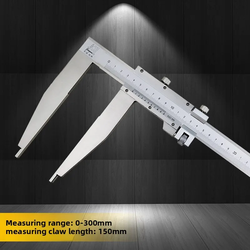 Long jaws vernier caliper 0-300-500-600mm length 200/300mm Extended ...