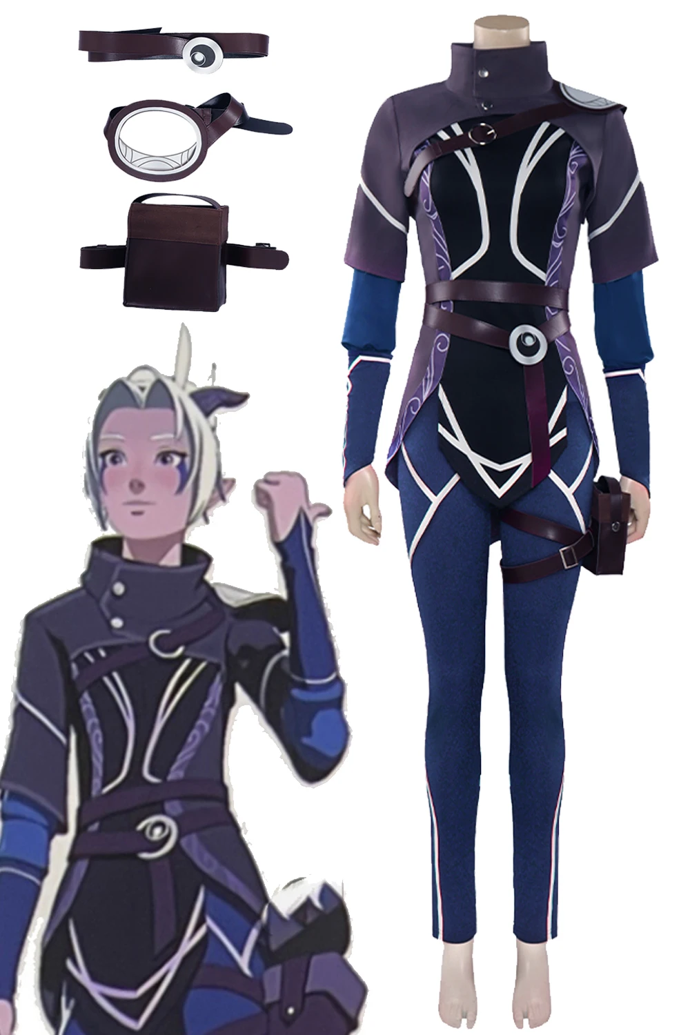 Rayla-Disfraz-de-fantas-a-para-hombre-y-adulto-traje-de-drag-n-y-Pr ...
