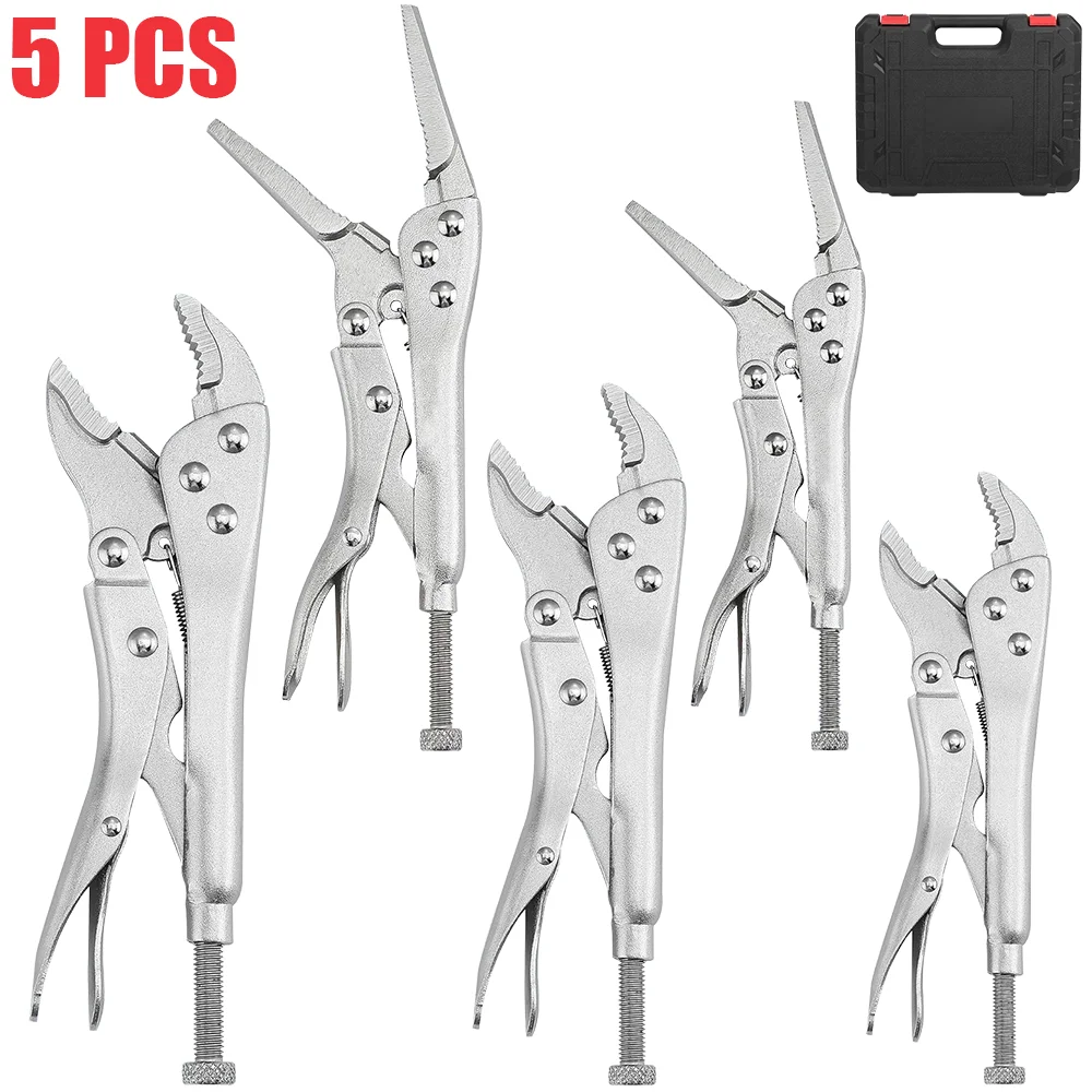 Locking Pliers Adjustable Plier Set Multifunction Manual Fixed Jaw ...