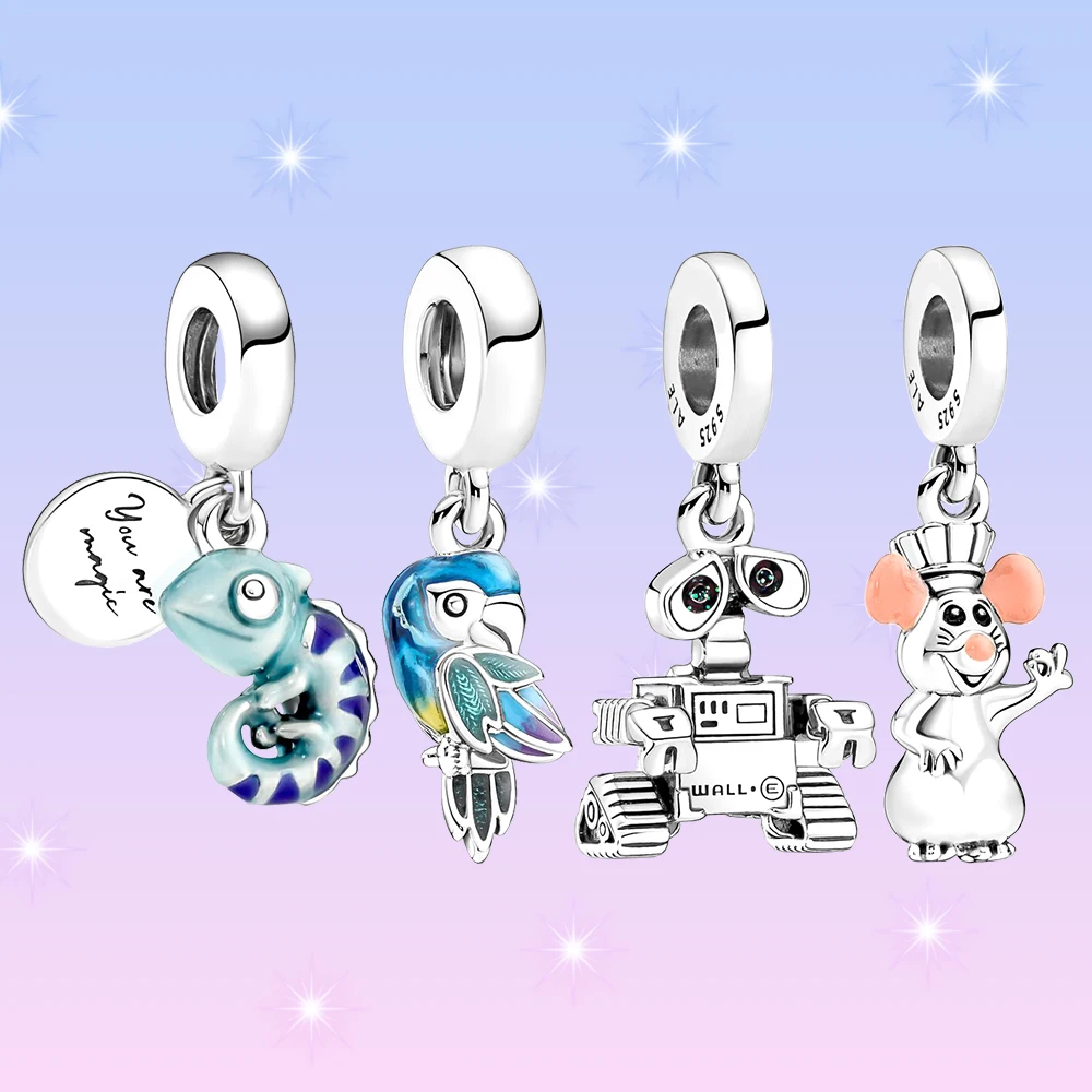 New-Pandora-Luxury-Jewelry-S925-Sterling-Silver-Moments-Pixar-Wall-E ...