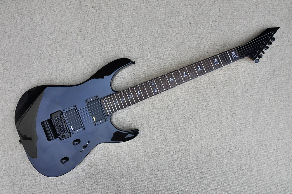 Black-Body-6-Strings-Electric-Guitar-with-Black-Hardware-Rosewood ...