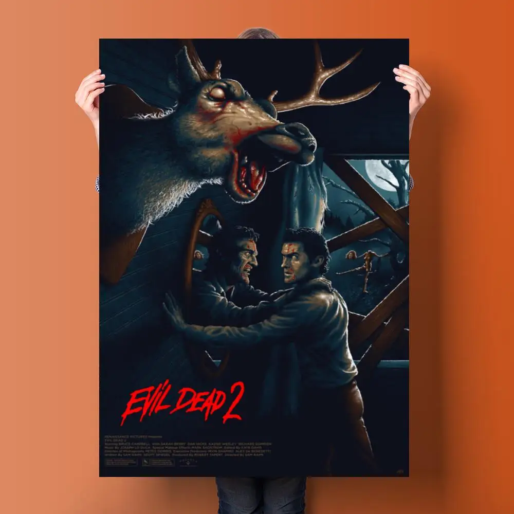 Evil Dead Deer Tattoo