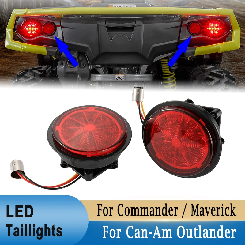 Luces-traseras-LED-para-Can-Am-Outlander-Commander-Maverick-Renegade ...