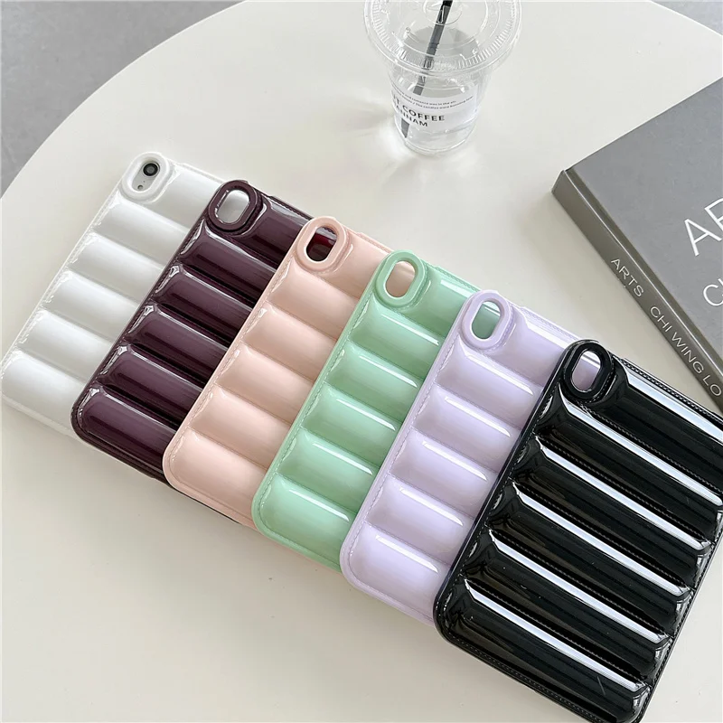 Mini 6 Case Cute Jacket Puffer Cream Color Cover for iPad 10 10.9 2022 ...