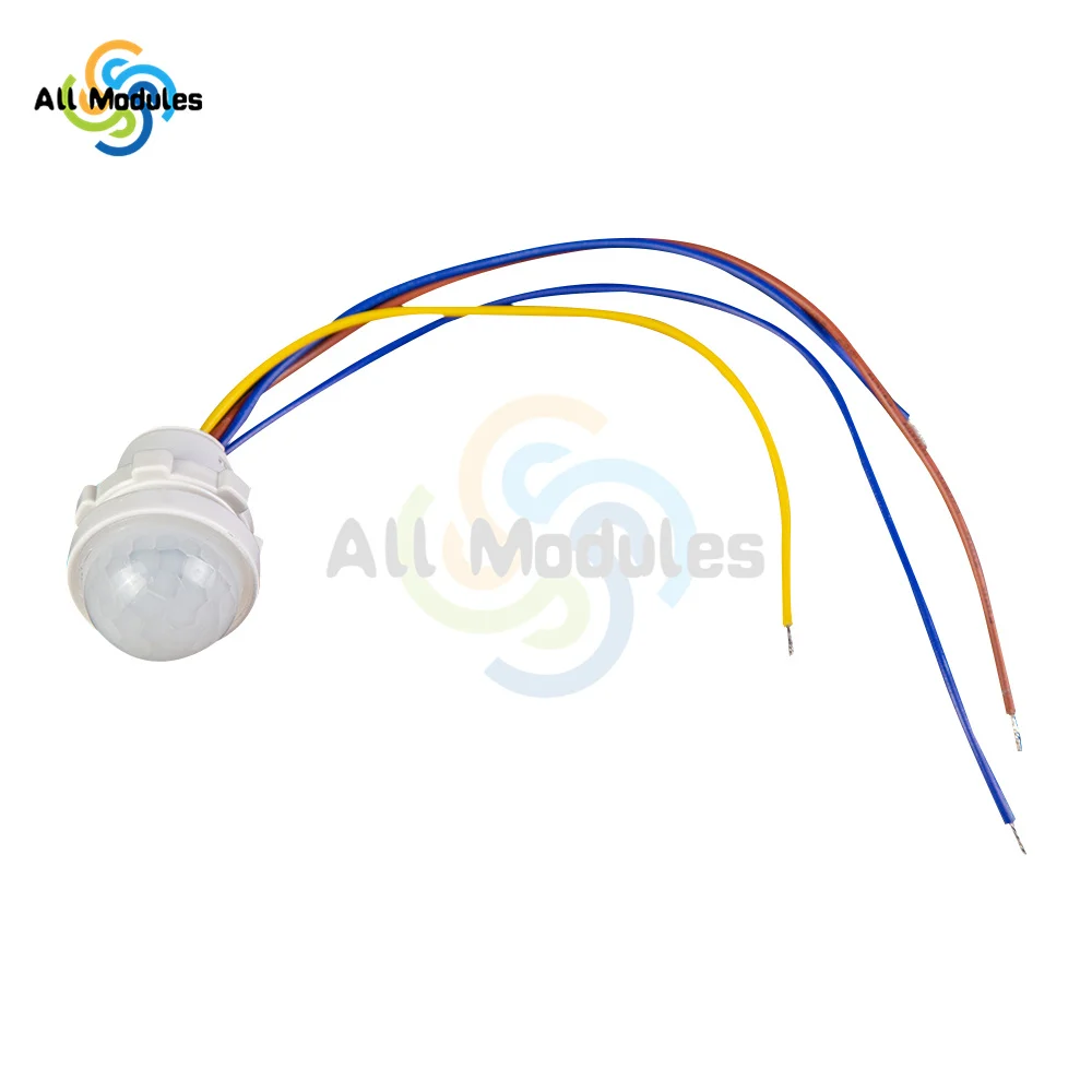 LED-PIR-Motion-Sensor-Light-Switch-PIR-No-Adjustable-Delay-Human-Body ...