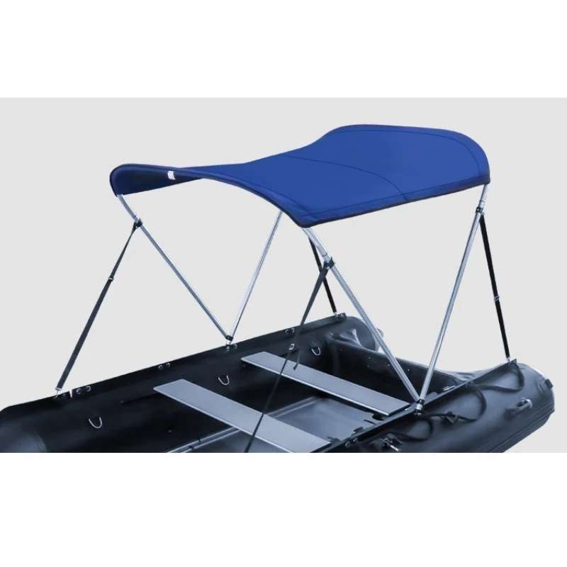 Inflatable Boat Tent, 2 Bow Bimini Top, Sun Shade Canopy, Waterproof ...