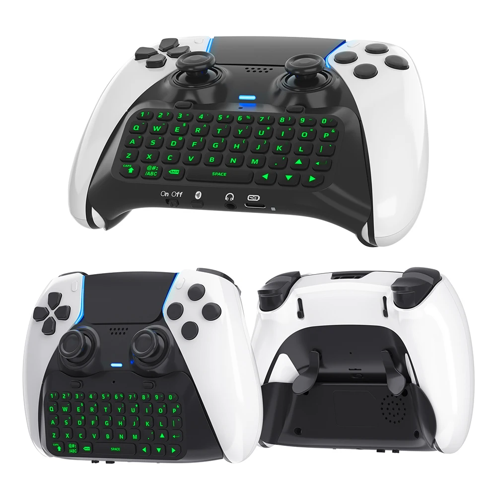 Wireless-Keyboard-Bluetooth-Compatible-Wireless-Gaming-Keypad-Green ...