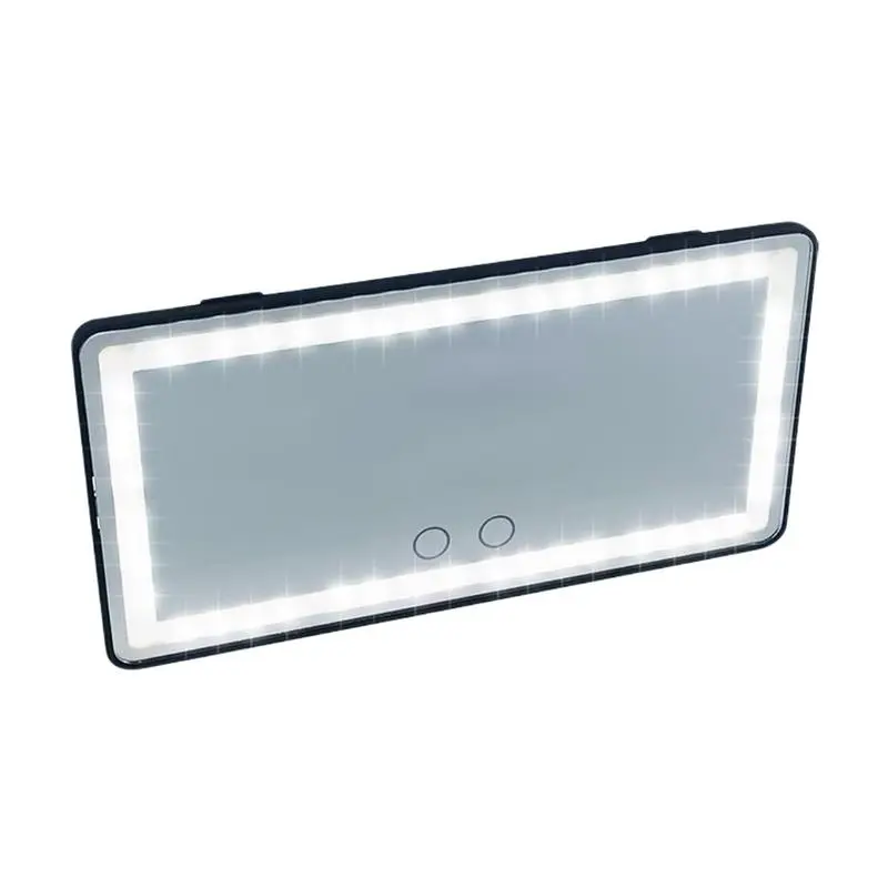 Car-Makeup-Mirror-With-LED-Lights-Vanity-Auto-Makeup-Mirror-With-LED ...