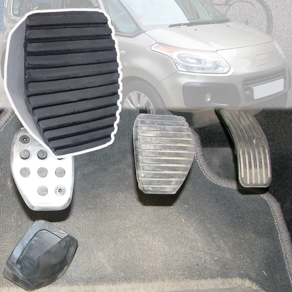 Car-Clutch-Brake-Foot-Rubber-Pedal-Pad-Cover-2130-26-4504-17-For ...