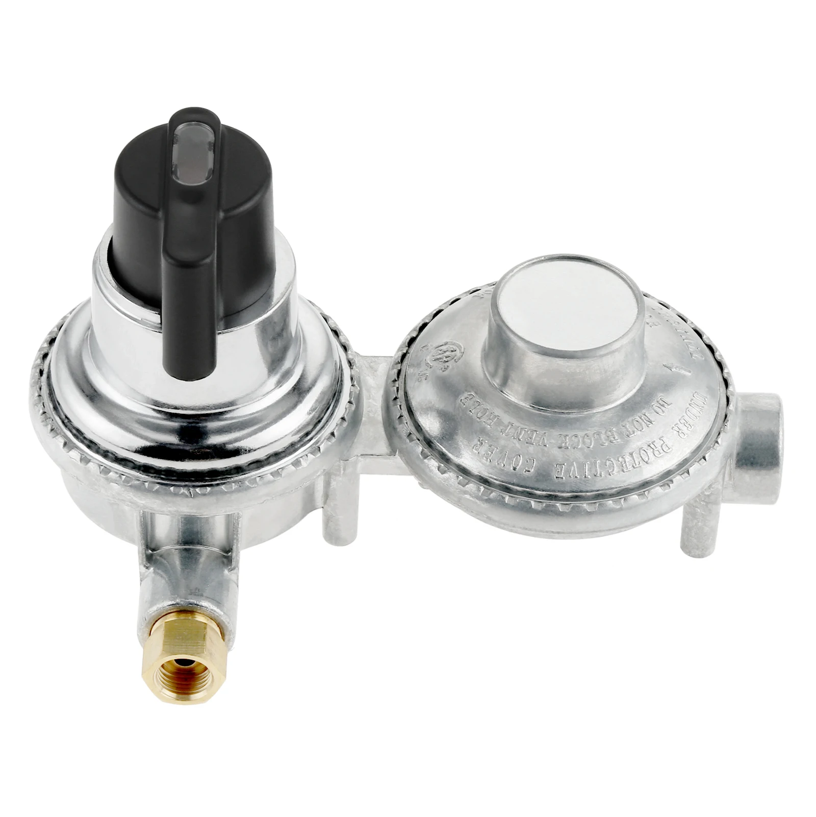 2 Stage Automatic Regulator RV Gas Propane 2 Tank LP Auto Changeover ...