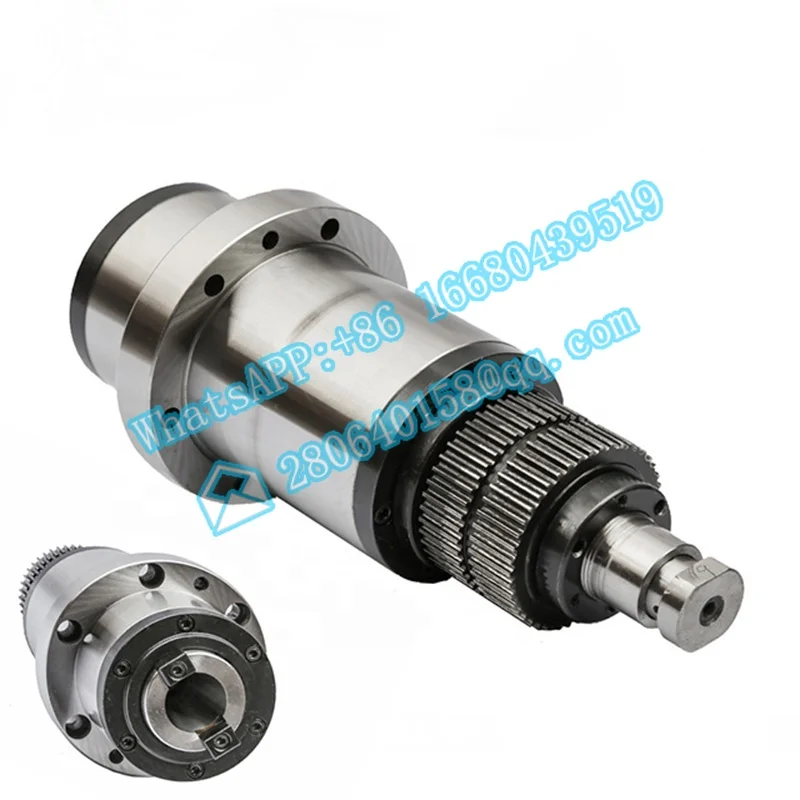 BT40 belt driven spindle 10000rpm diameter 120mm machine tool spindle ...