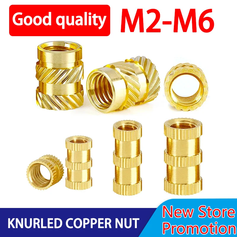 Brass-Heat-Threaded-Insert-Nut-M2-M2-5-M3-M4-M5-M6-Hot-Melt-Knurled ...