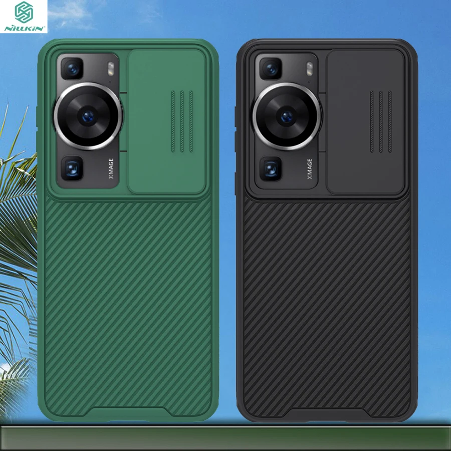 For-Huawei-P60-Pro-Case-Cover-NILLKIN-Slide-Cover-Camera-Protection ...