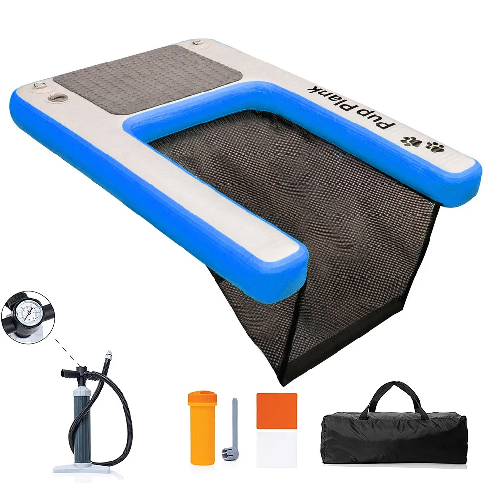 Inflatable-Pet-Ramp-Pool-PVC-Inflatable-Dog-Pool-Float-Foldable-Float ...