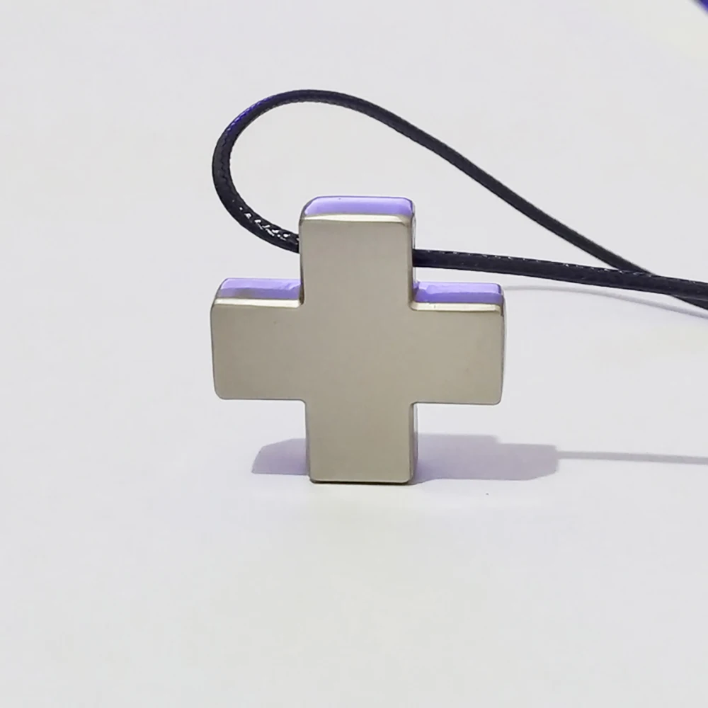 Evangelion Misato Necklace | Cross Rope Chain Necklace | Anime Pendant ...