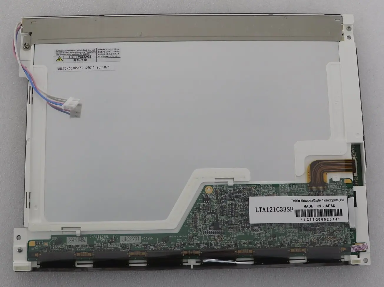 LTA121C33SF 12.1" Inch 800*600 CCFL TFT-LCD Display Panel module Fast ...