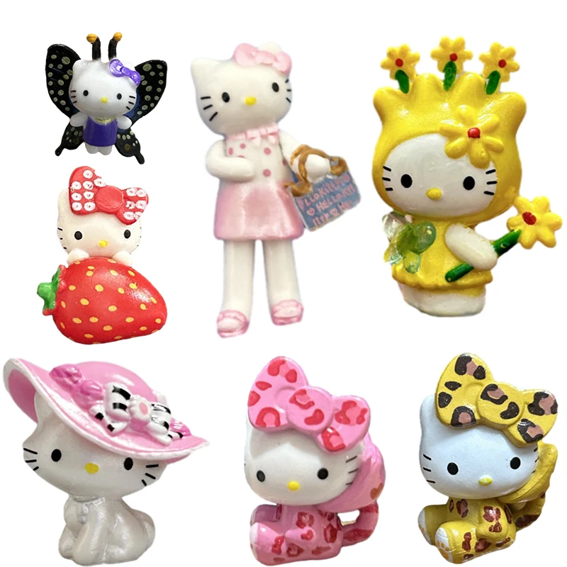 New-1pc-Kawaii-Hello-Kitty-Mini-Doll-Model-Anime-Figure-Sanrios-3d-Diy ...
