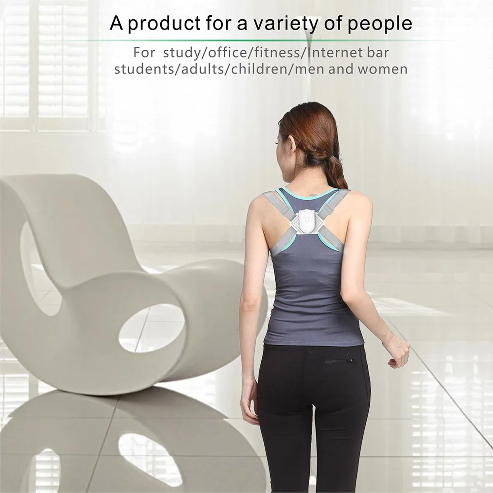Le noir - Correcteur de Posture Intelligent, ceinture ajustable ...