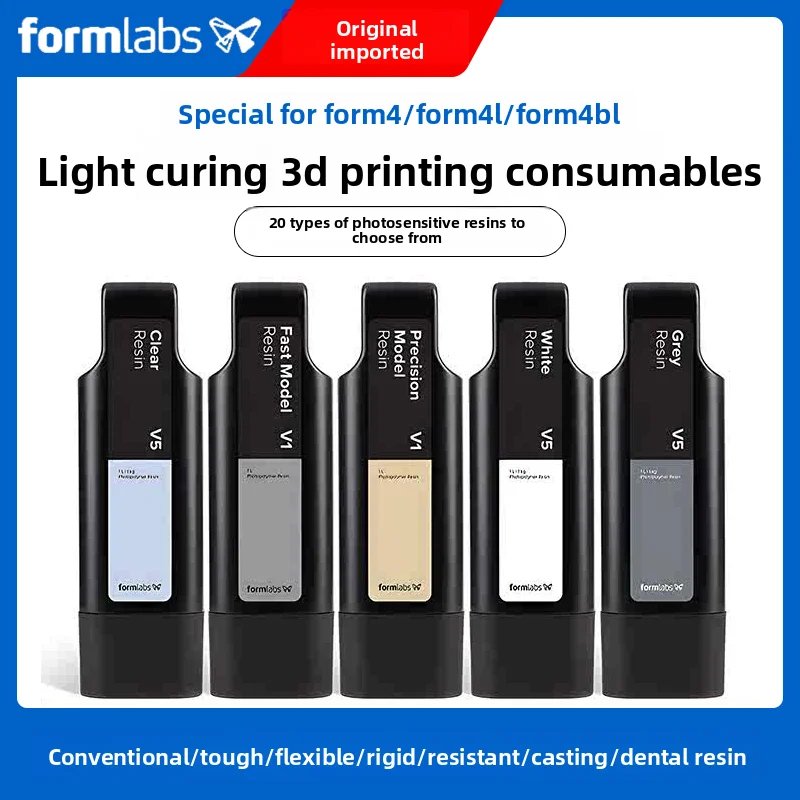 For Formlabs form 4 Photosensitive Resin 4B Original consumables 4L 3d ...
