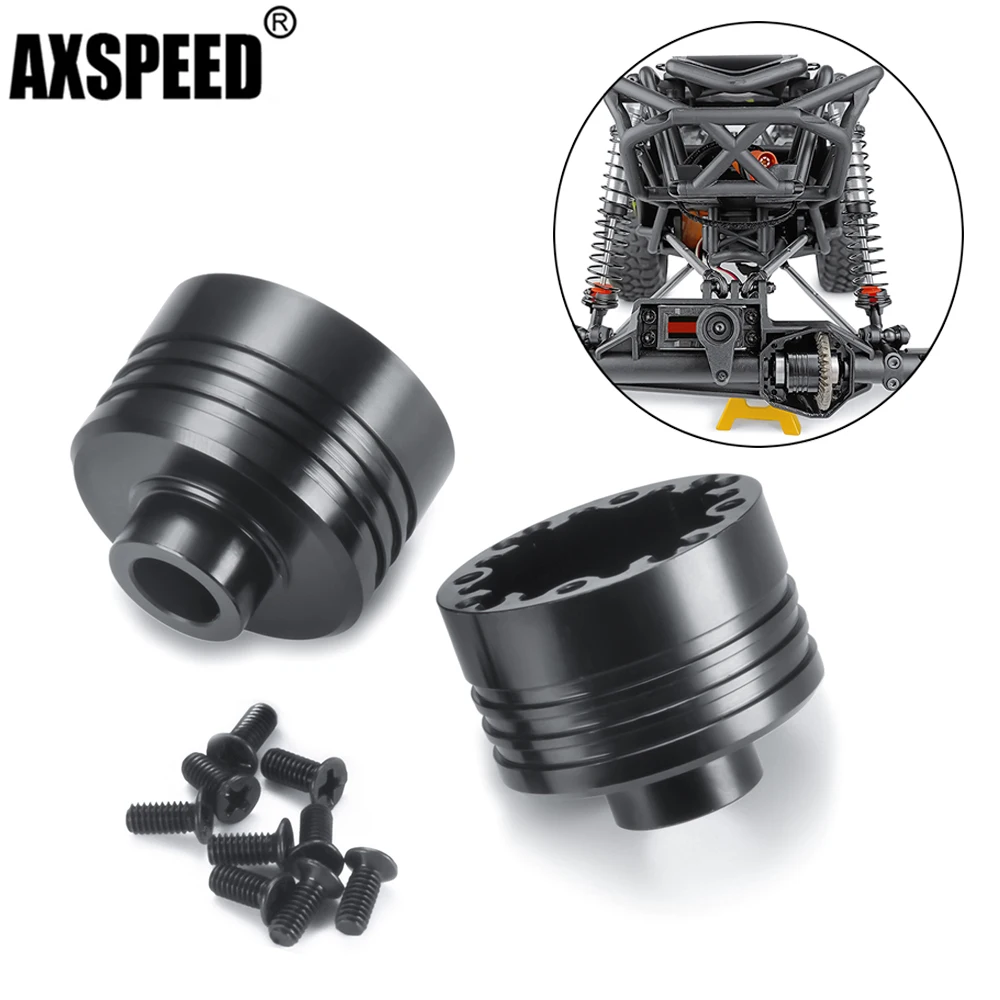 AXSPEED-2Pcs-Metal-Axle-Diff-Cover-for-1-10-Axial-RBX10-AXI03005-RC ...