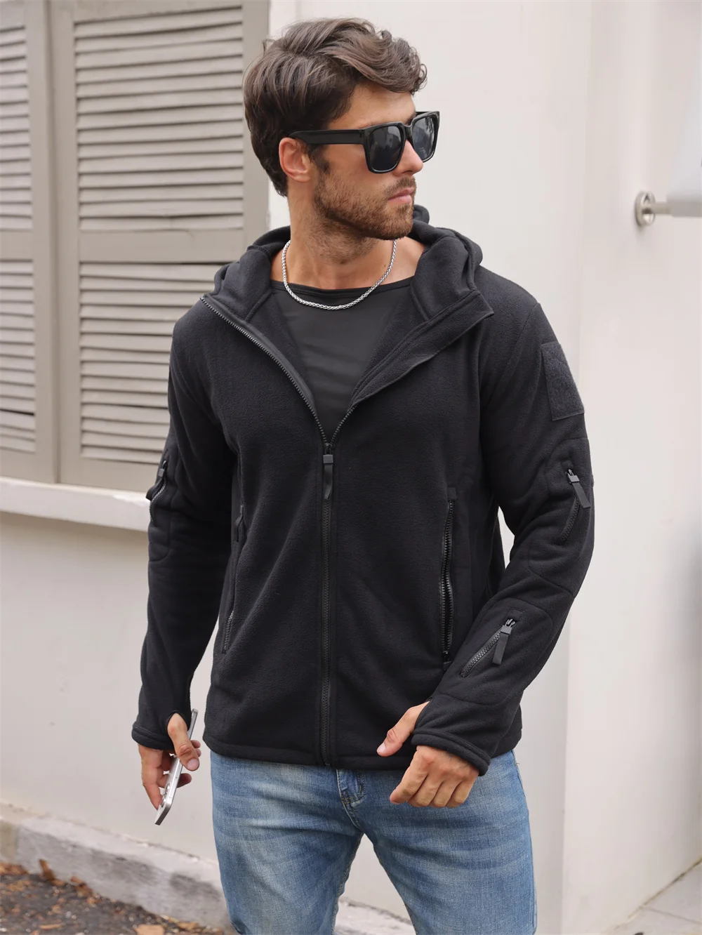 Prowow-New-men-s-outdoor-warm-fleece-jacket-for-foreign-trade-cold ...