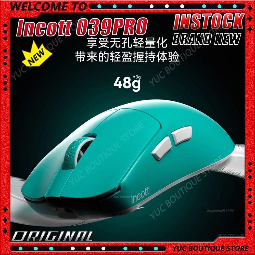 NEW Incott 039PRO Wireless E-sport Gaming Mouse 3-Mode Long Battery ...