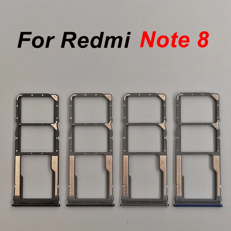 Xiaomi Redmi Note 8 용 SIM 카드 트레이 SIM 슬롯 홀더 소켓 어댑터 교체, Redmi Note8 ...
