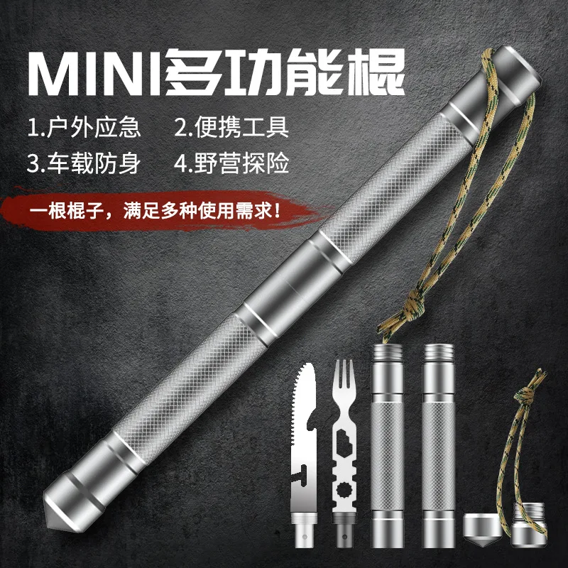 1pcs-Long-Distance-Outdoor-Multifunctional-Self-Defense-Stick-Knife-And ...