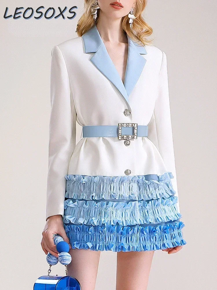 Hot-Sale-Women-s-Fashion-Design-Elegant-Romantic-Gradient-Ruffles-Dress ...