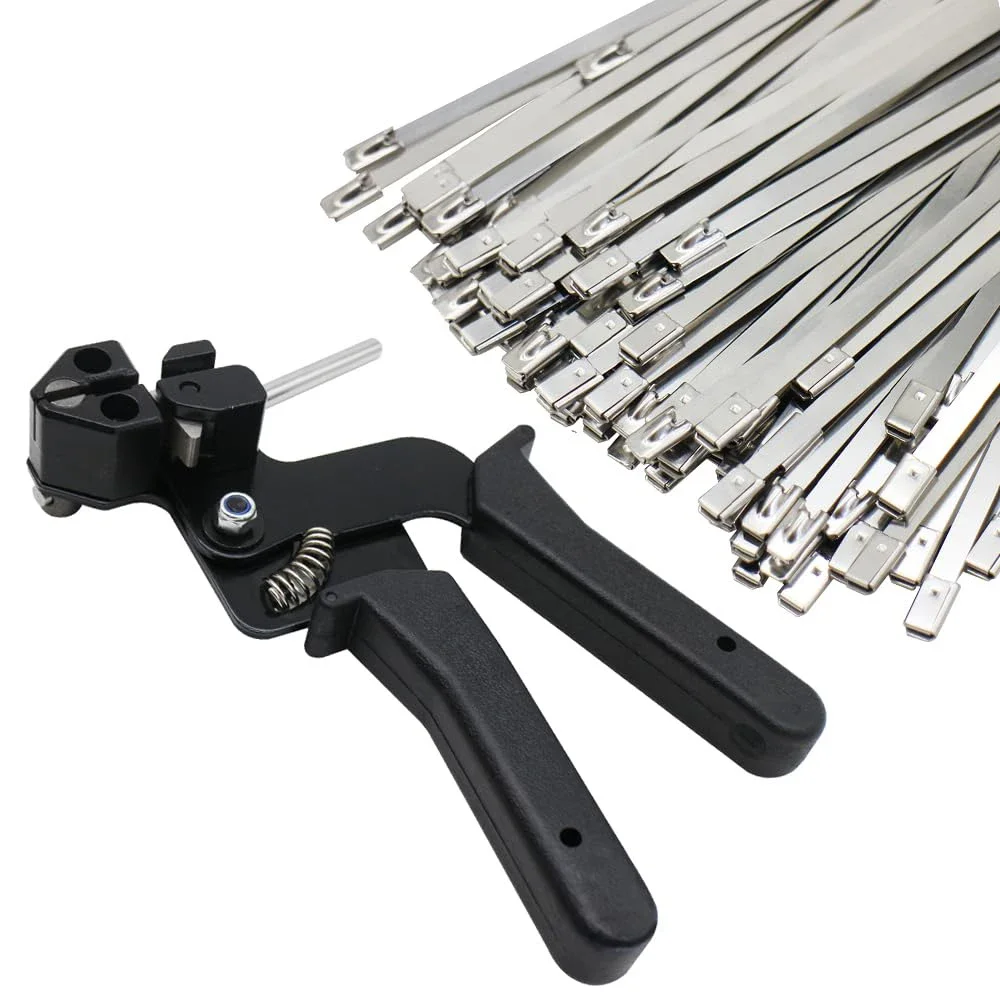 Self-Locking-Cable-Ties-Gun-Strap-Automatic-Cable-Tie-Plier-Cutting ...