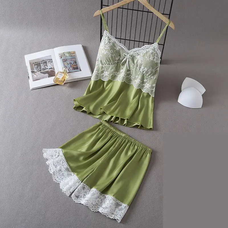 Sexy-Lace-Suspender-Pajamas-Set-Women-Sleepwear-Intimate-Lingerie ...