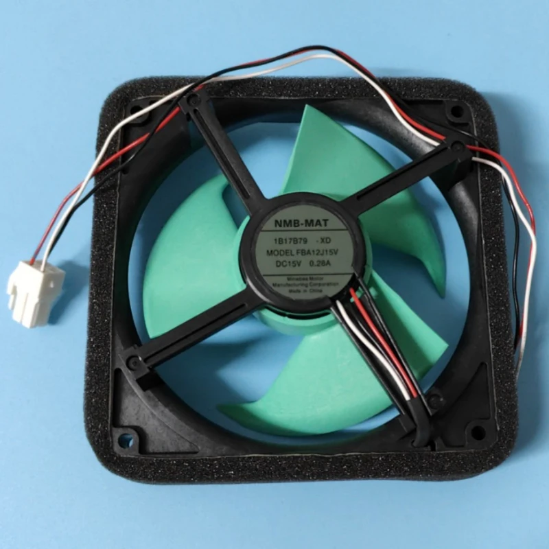 Cooling Fan/Blower/Motor for Sharp Refrigerator NMB-FBA12J15V 15V 0.28A ...