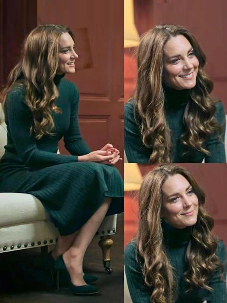 Princess-Kate-Middleton-Spring-Green-Women-S-Sets-Long-Sleeve-Sweater ...