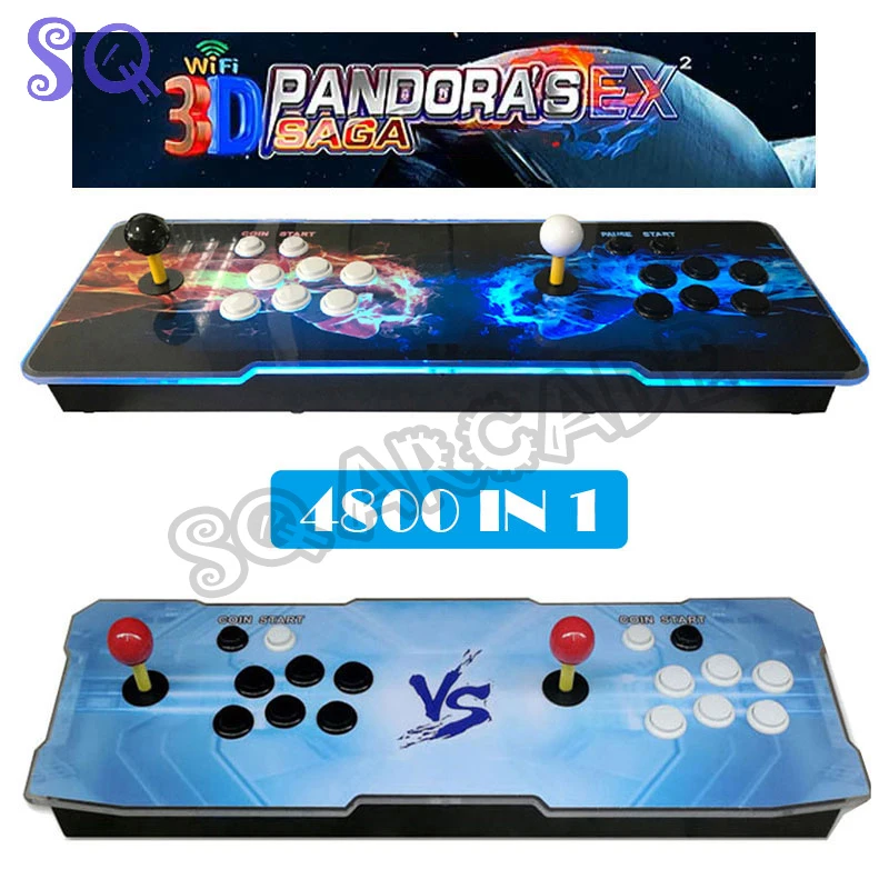 4800-in-1-Pandora-Saga-Box-DX-Special-Plus-DIY-Kit-American-Style-Push ...