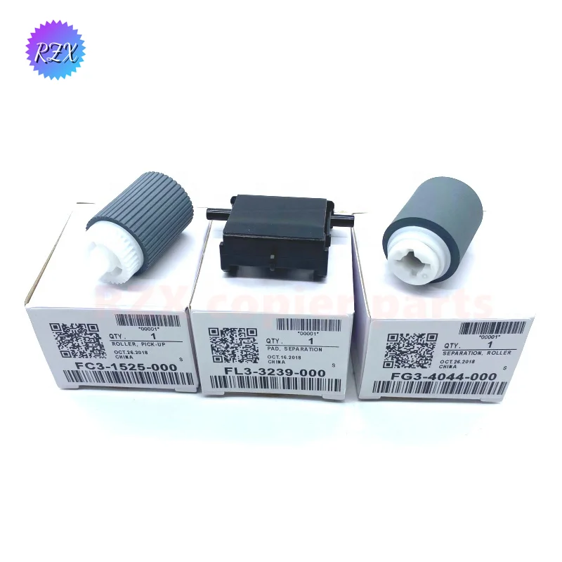 2PCS FG3-4044 FC3-1525 FL3-3239 ADF Pickup Feed Roller Separation Pad ...
