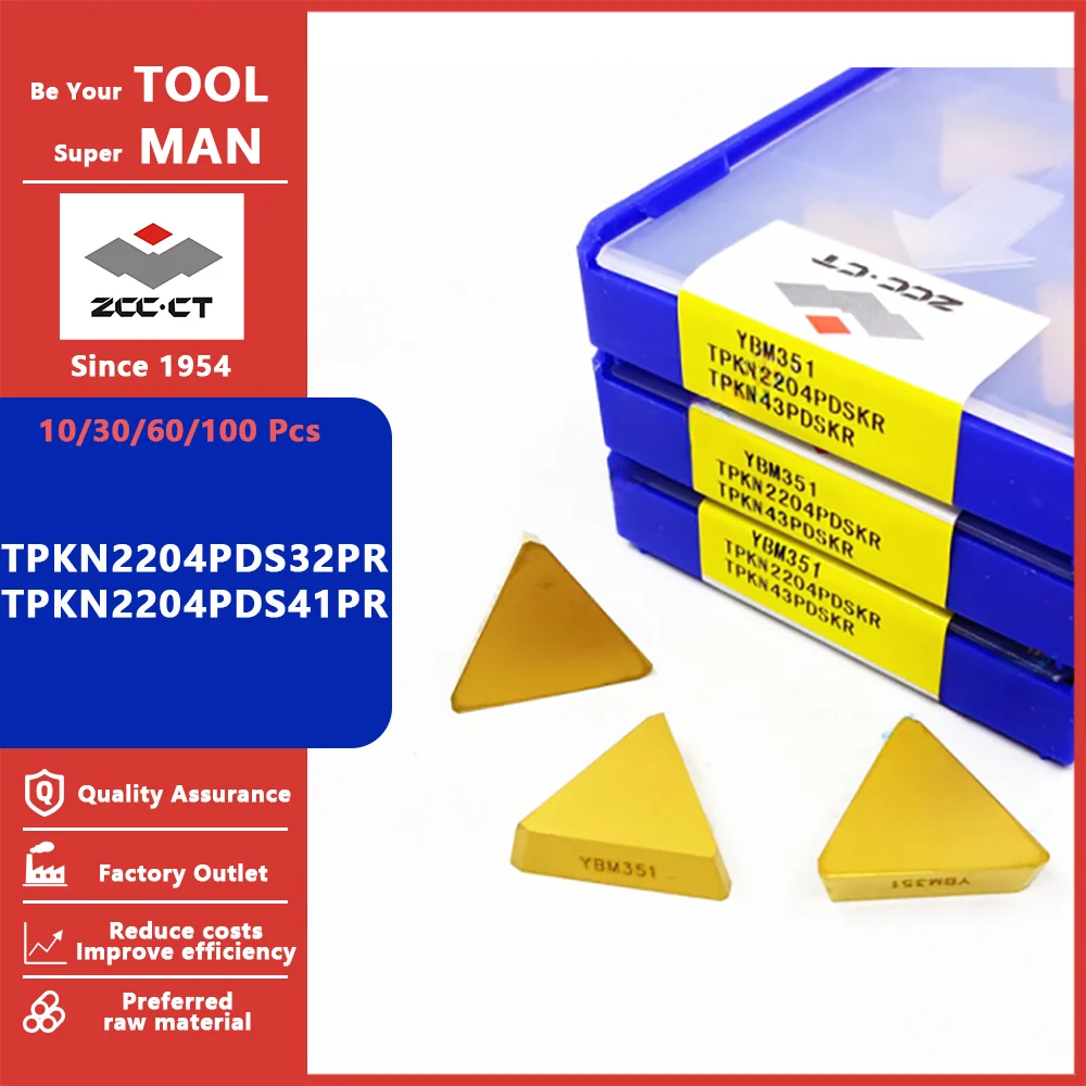 ZCCCT-Original-Genuine-TPKN2204PDS32PR-TPKN2204PDS41PR-Milling-Carbide ...